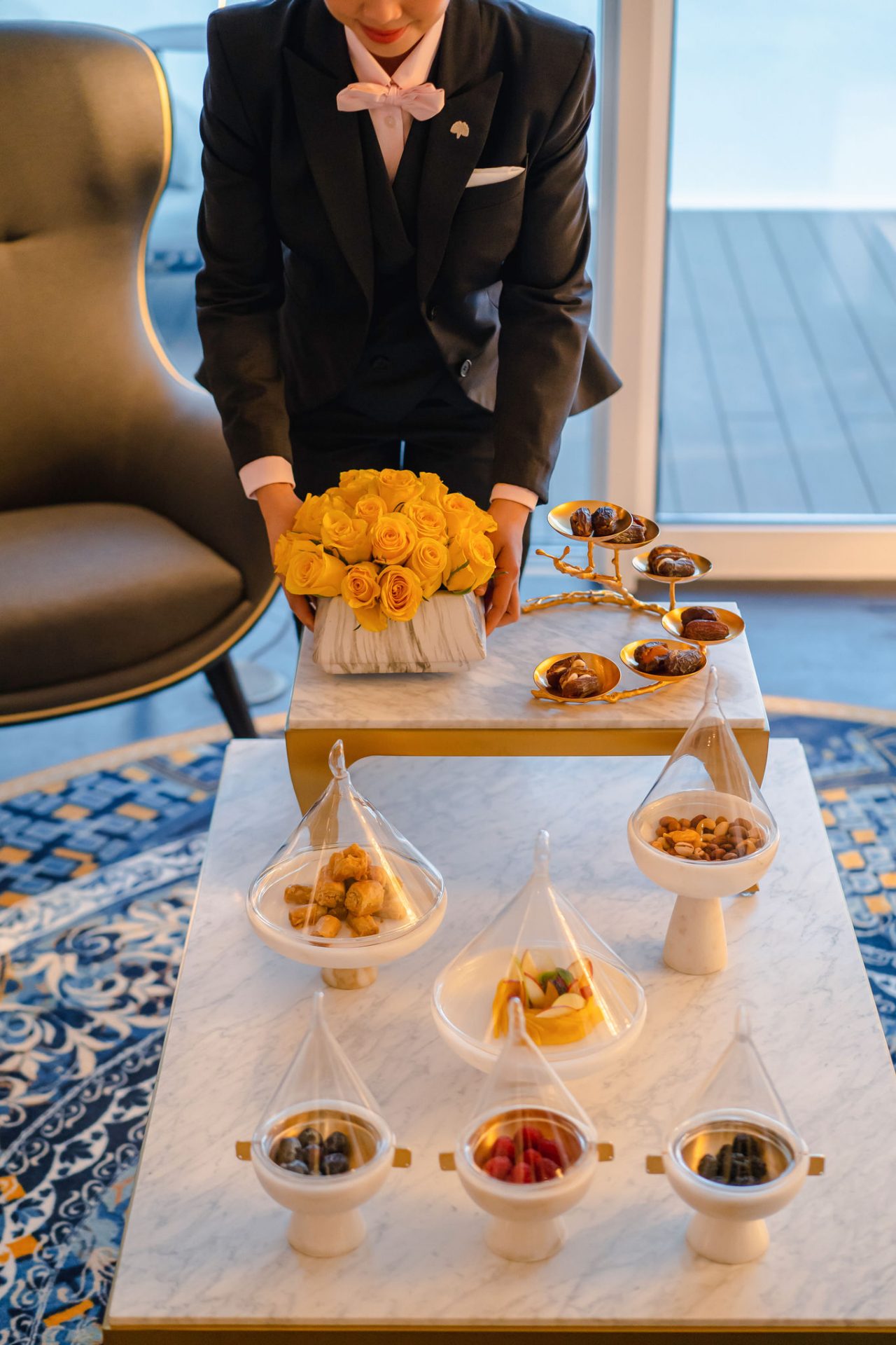 Raffles Speisen in der Suite - Raffles Doha