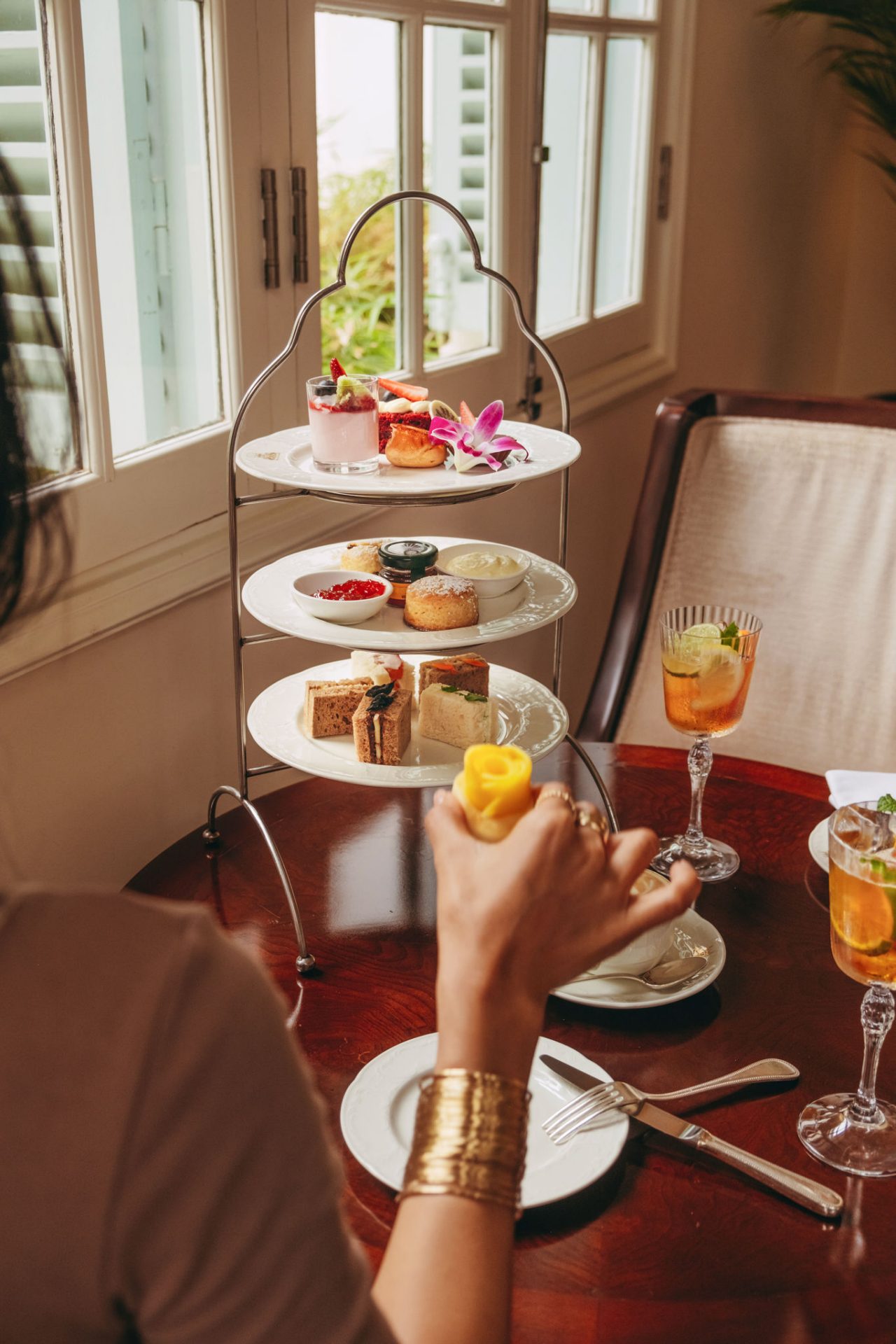 Femme Fatale Afternoon Tea at Raffles Phnom Penh