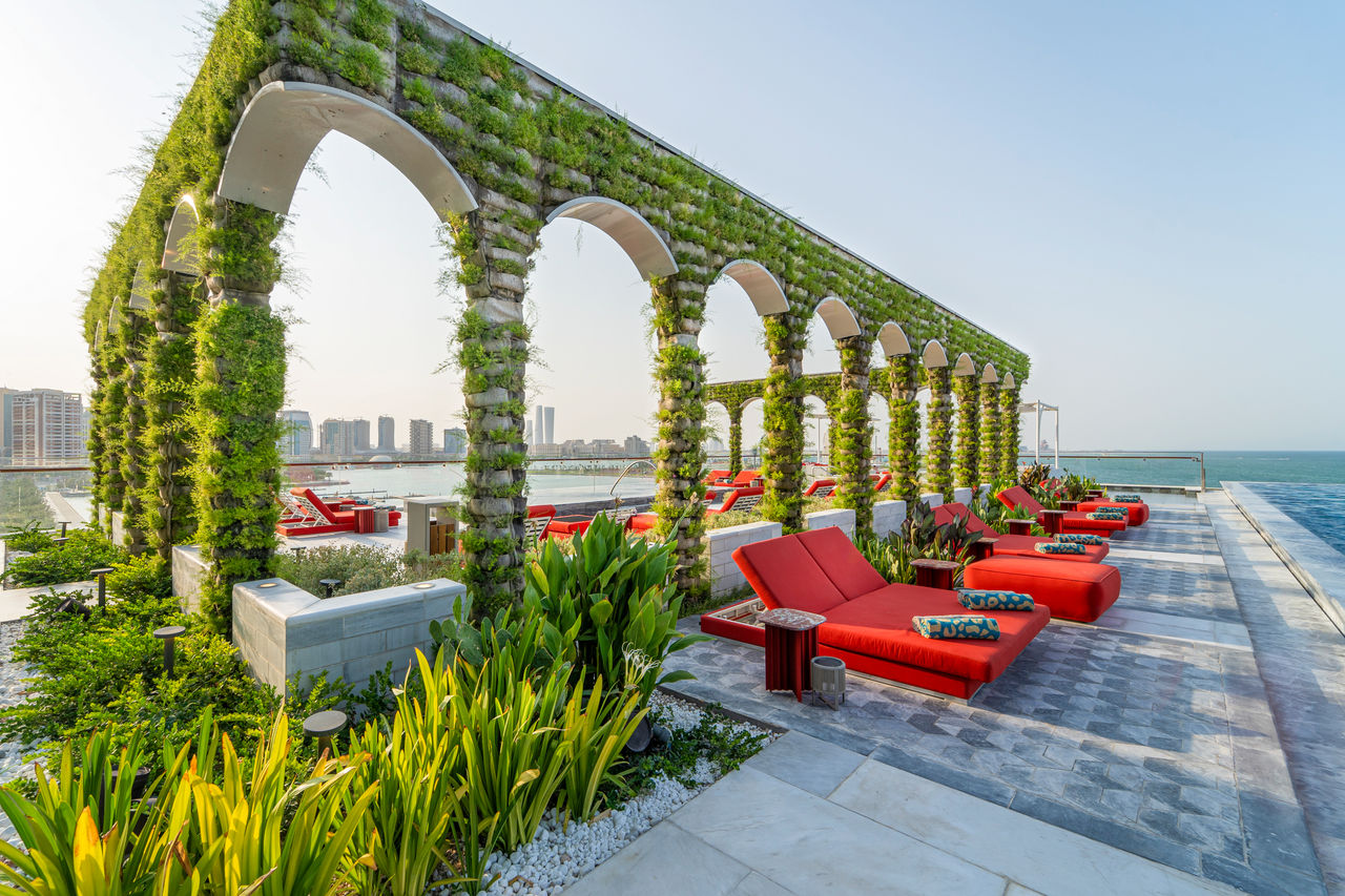 Aqua Urban Deck - Sunset Sips at Raffles Doha
