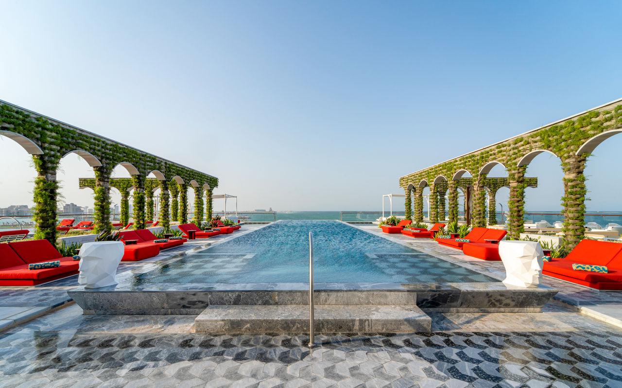 Pass d’une journée pour la piscine Aqua at Raffles Doha