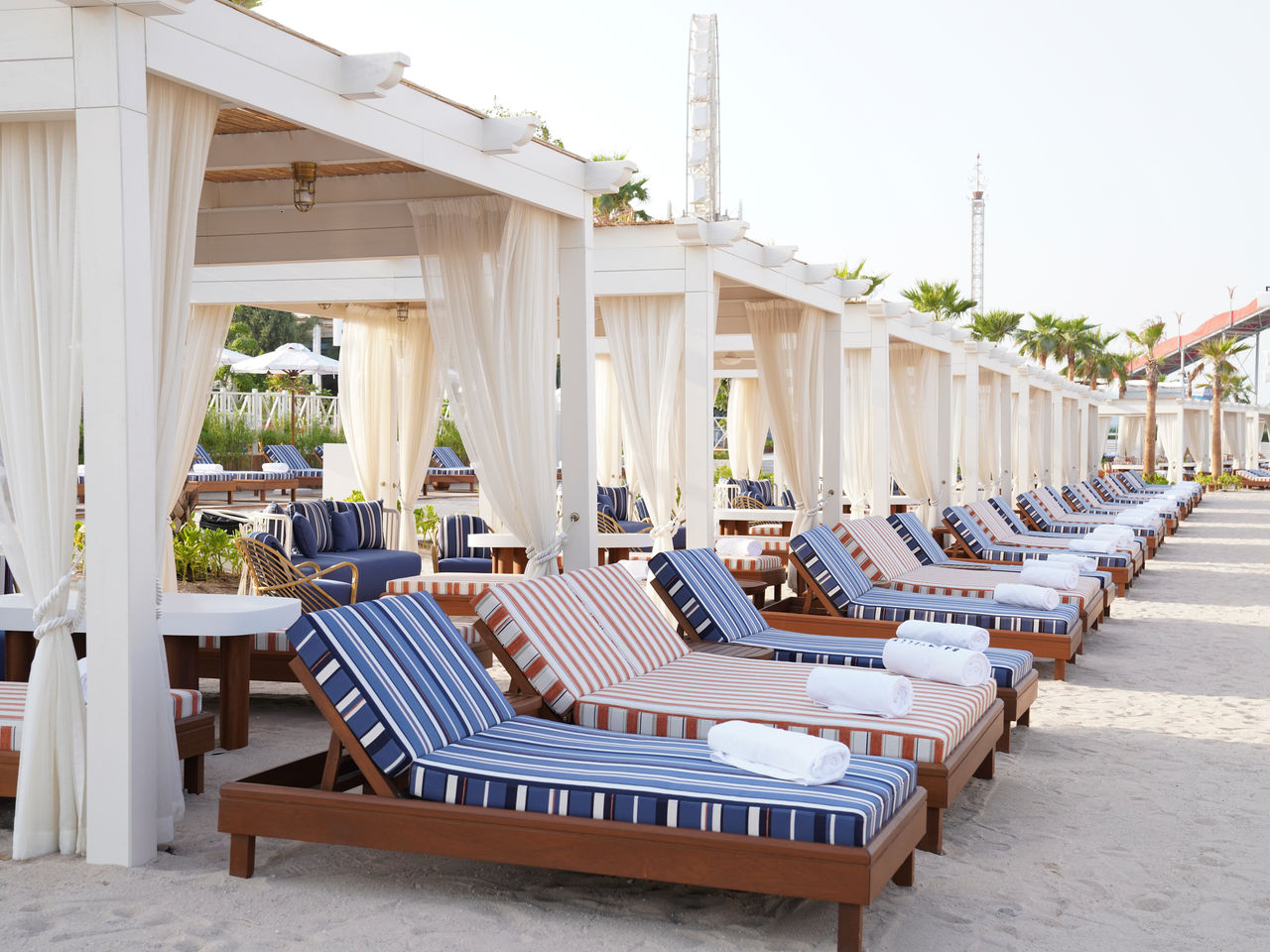 Accès au Bagatelle Beach Club pour les clients Raffles at Raffles Doha