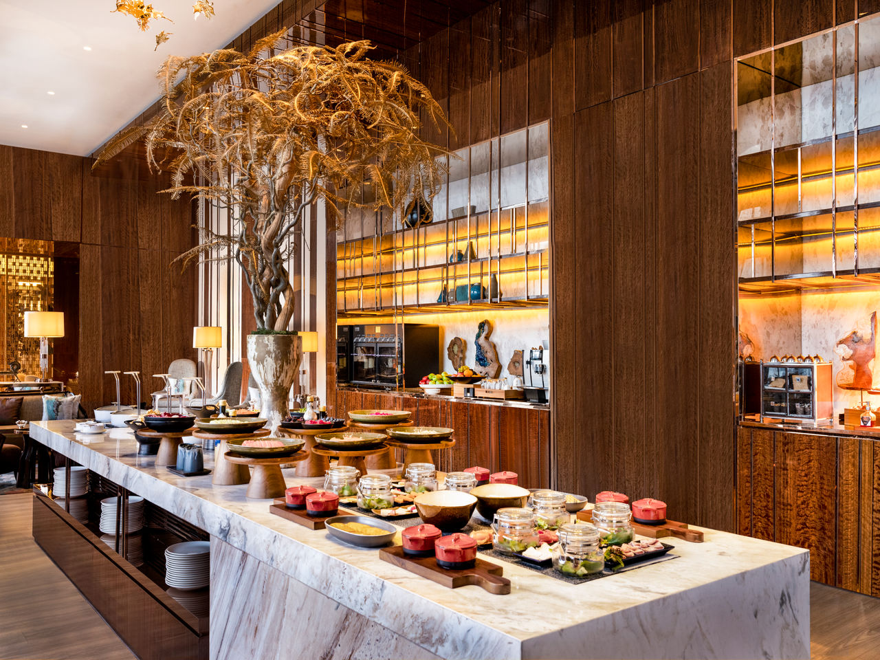 Collection de gâteaux de lune Raffles at Raffles Jakarta