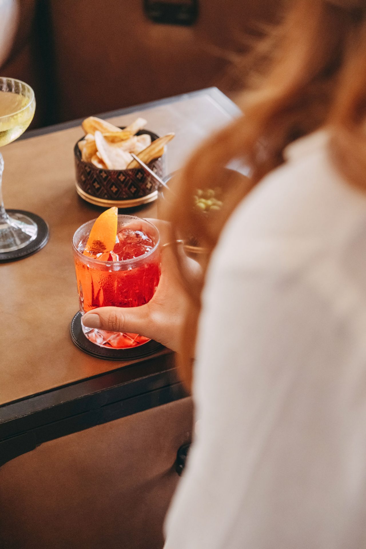 Happy Hour at the Elephant Bar at Raffles Phnom Penh