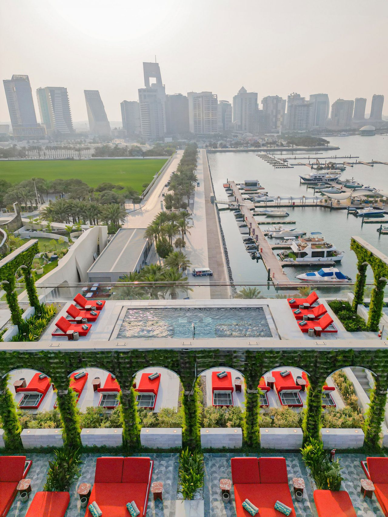 Ужин под звездами at Raffles Doha